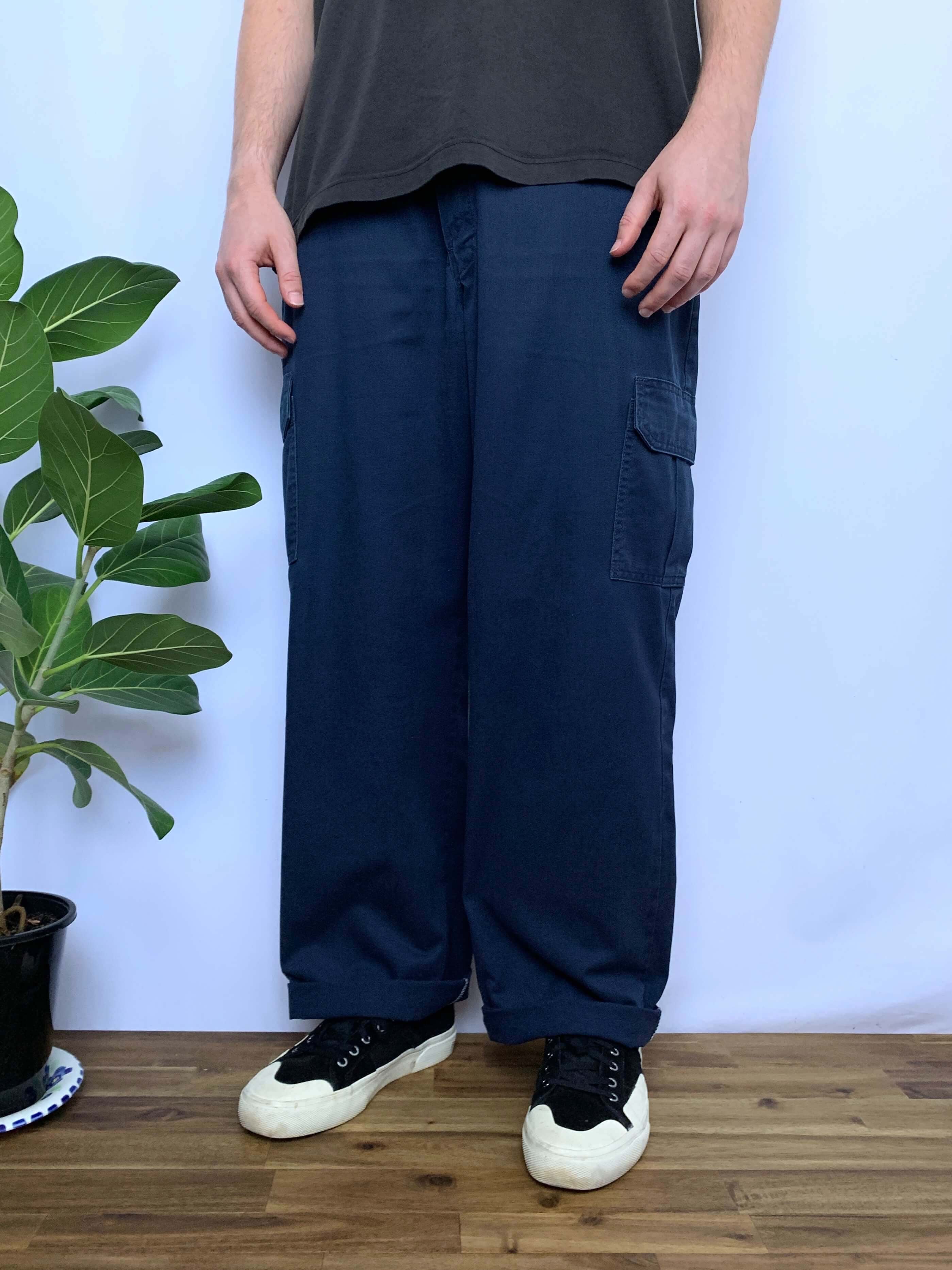 NAVY VINTAGE TIMBERLAND OVERSHIRT - XL – Recycled Surfwear